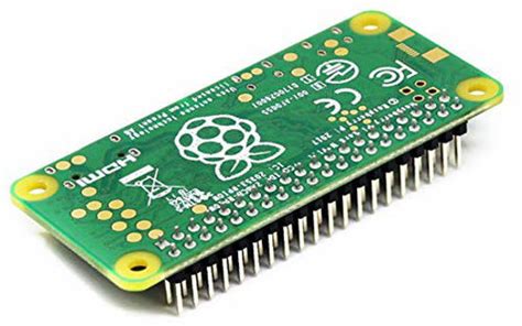 Getuscart Raspberry Pi Zero Wh With Pin Pre Soldered Gpio Headers