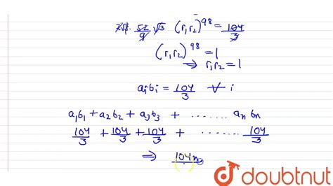 Let A A A And B B B Be Two Geometric Progressions With A