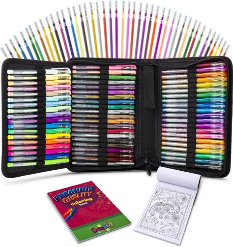 Amazon ColorIt Glitter Gel Pens For Adult Coloring Books 96 Pack