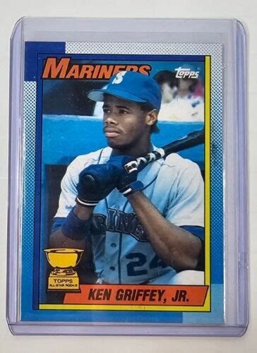 1990 TOPPS 336 KEN GRIFFEY JR SEATTLE MARINERS ROOKIE RC NM MT EBay