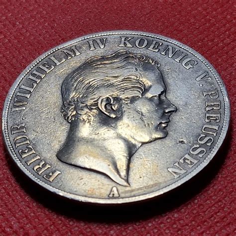 Preußen Doppeltaler Doppelter Vereinstaler 1850 A Friedrich Wilhelm IV
