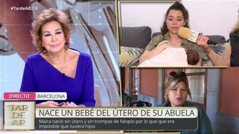 Nace un bebé del útero de su abuela trasplantado a su madre Maira