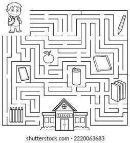 Dibujos De Laberintos Infantiles Para Colorear Vsun
