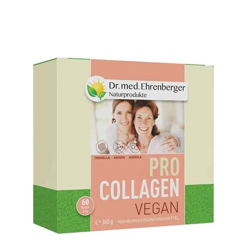 Pro Collagen Vegan Dr Ehrenberger Anatis Naturprodukte