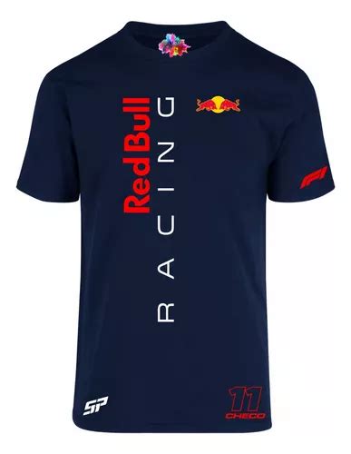 Playera Red Bull Formula 1 Checo Perez Todas Las Tallas Meses sin interés