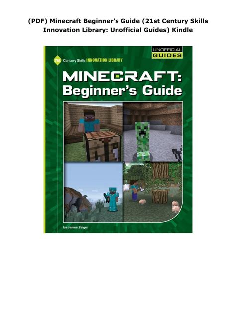 Pdf Minecraft Beginner S Guide St Century Skills Innovation