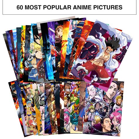 Buy Anime Aesthetic Wall Collage Kit 60 PCS Anime Room Decor Aesthetic