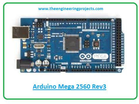 Introduction To Arduino Mega 2560 Rev3 The Engineering Projects
