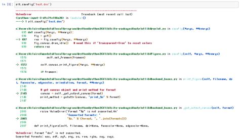 Setting The Output Format Matplotlib X By Example Book