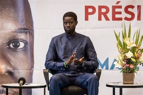 S N Gal Macky Sall F Licite Le Vainqueur Bassirou Diomaye Faye