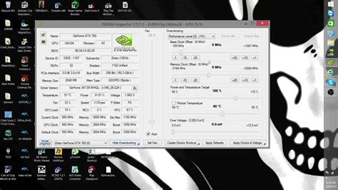 How To Overclock Nvidia Graphic Cards Geforce Gtx 760 Zotac YouTube