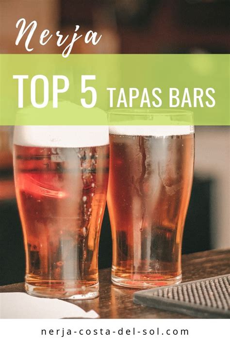 My Top Tapas Bars In Nerja Nerja Blog