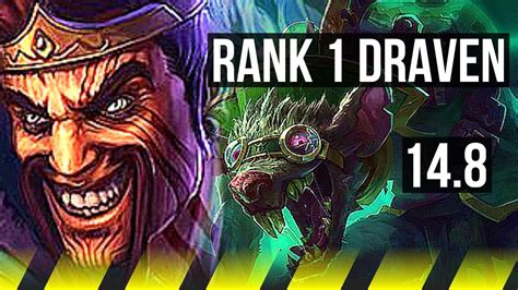 DRAVEN Thresh Vs TWITCH Janna ADC Rank 1 Draven Quadra 700