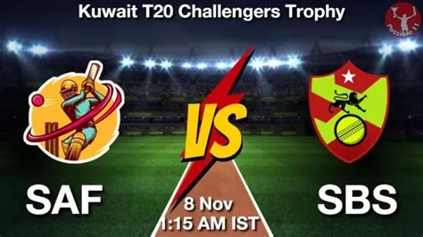 SAF Vs SBS Dream11 Prediction Fantasy Cricket Tips 08 Nov 2024