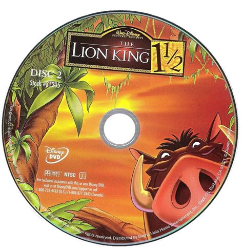 The Lion King 1 1 2 Cover Or Packaging Material MobyGames