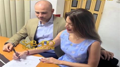 APENAS NOS ENTERAMOS QUE ERAN NOVIOS Mariángel Ruiz se lanzó al agua