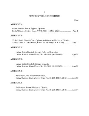 Fillable Online Ca3 Uscourts Govbrief And Appendix InformationBrief