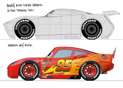 How To Draw Lightning Mcqueen Side View