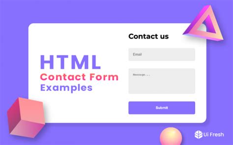 free 25 html contact form examples ui fresh