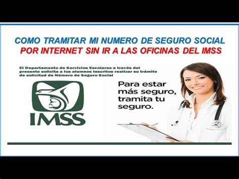 Como Sacar Mi Numero De Seguro Social Por Primera Vez Youtube
