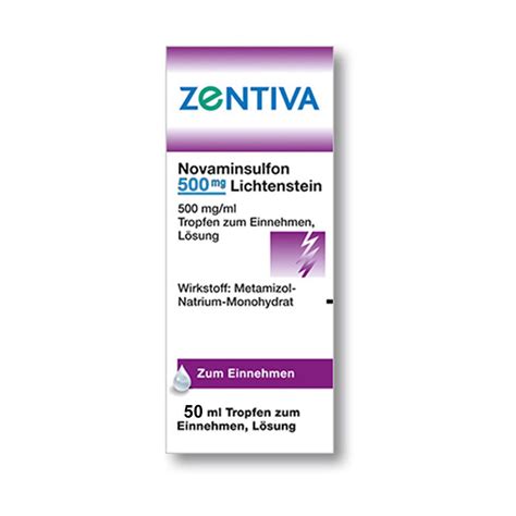 Novaminsulfon 500 Mg Lichtenstein Tropfen 50 Ml Mit Dem E Rezept Kaufen