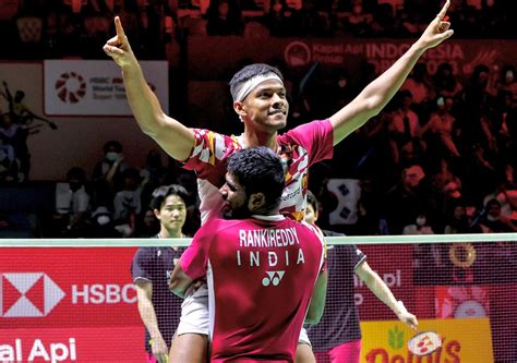 Indonesia Open 2023 Indias Chirag Shetty Satwiksairaj Rankireddy