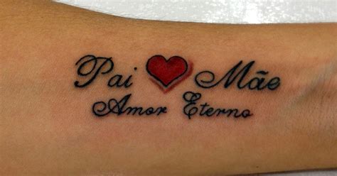 Tatuagem Pai E Mãe Amor Eterno