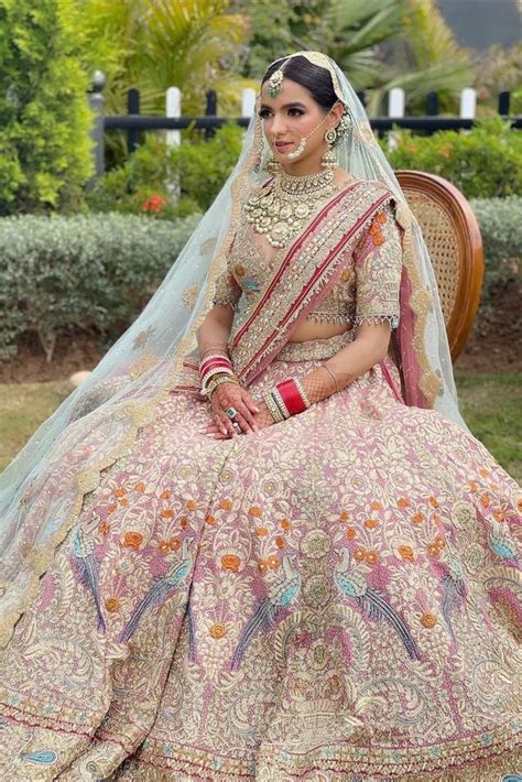Lehenga Colour Combinations For 2022 Brides Pink Bridal Lehenga