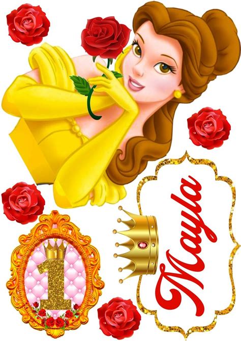 An Image Of A Princess With Roses On It