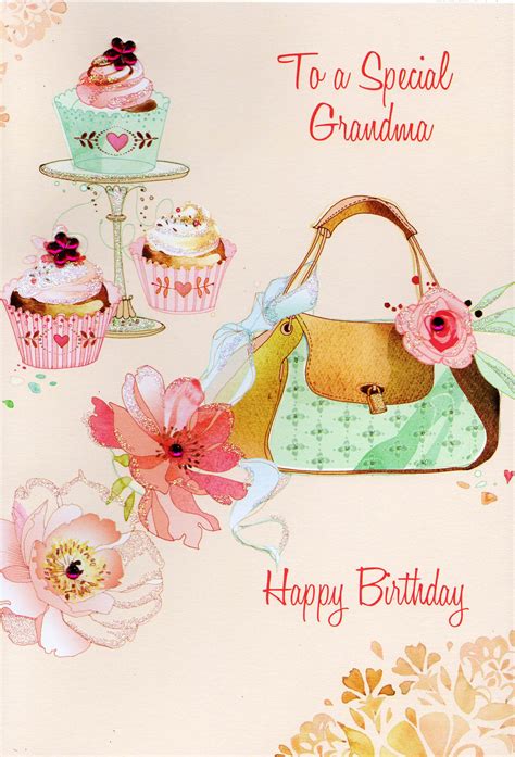 Printable Grandma Birthday Cards Printable Word Searches
