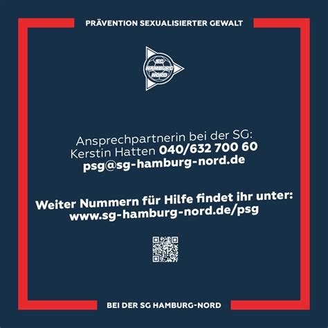 SG Hamburg Nord NEIN heißt NEIN Prävention Sexualisierter Gewalt bei