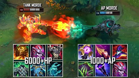 TANK MORDEKAISER Vs AP MORDEKAISER FULL BUILD FIGHTS Best Moments