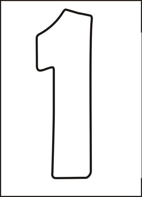 Moldes De Numeros Grandes Del 1 Al 10 Para Imprimir Infoupdate Org
