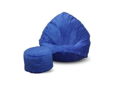 Pufa Sako XXXL Worek Gratis Hill Granatowa Komfort Pufy Pufy