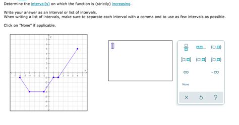 solved determine the interval s on which the function is