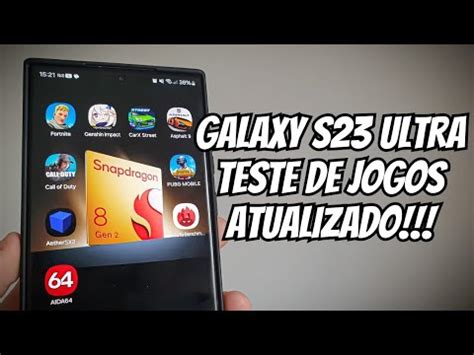 Galaxy S Ultra Potente Mesmo Teste De Jogos E Antutu Youtube