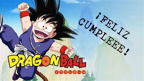 Imagenes de cumpleaños de Dragon Ball Imágenes tarjetas y frases
