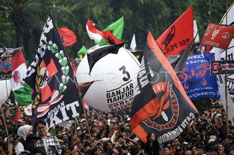 Kampanye Akbar Terakhir Ganjar Mahfud Di Semarang Antara Foto
