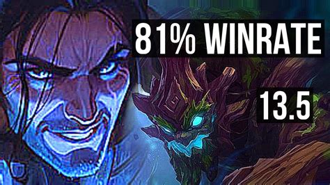 SYLAS Vs MAOKAI JNG 81 Winrate 19 3 12 Legendary KR