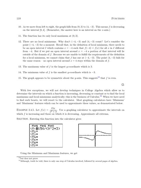 college algebra4 download free pdf maxima and minima function mathematics