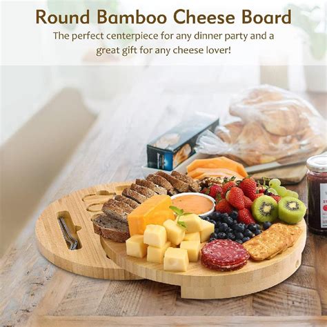 Bamboo Boards Personalized Cheese Tray Charcuterie Board New Home Gift