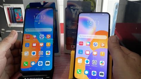 Huawei Y7a VS Huawei Y9a Speed Comparaison TEST Camera YouTube