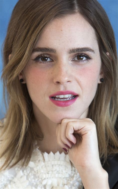 Celebrity Emma Watson Brown Eyes Actress English Brunette Face 800x1280 Phone Hd Wallpaper