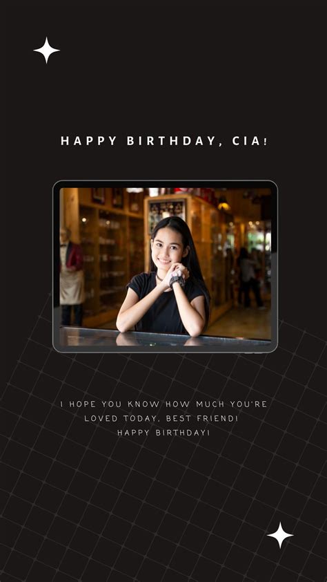 Birthday Background Aesthetic Happy Birthday Instagram Story Template