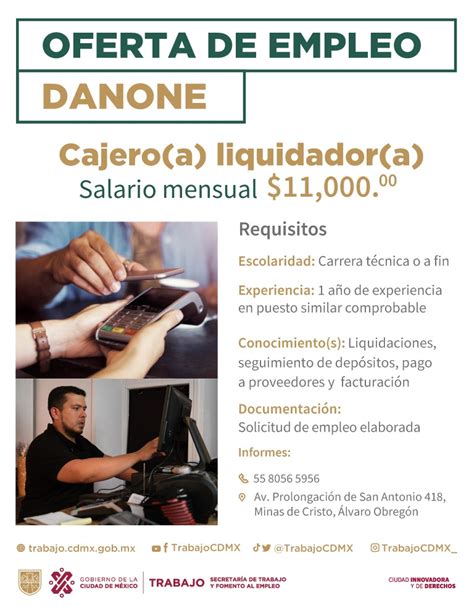Trabajo CDMX on Twitter Te gustaría trabajar para Danone Hay