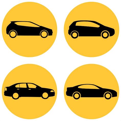 Colecci N De Coches Vector Premium