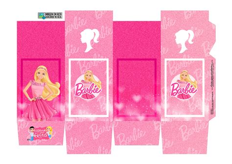 Caixa Milk Kit Digital Barbie Fazendo A Nossa Festa