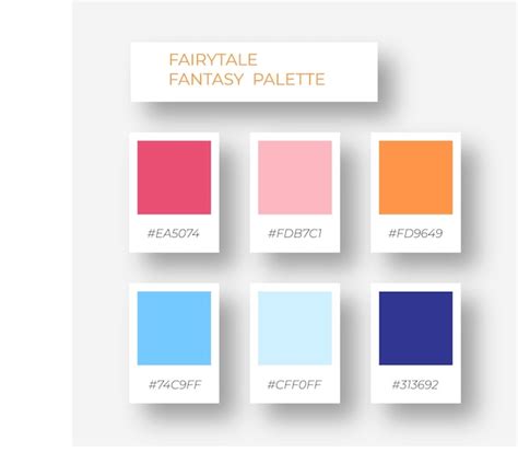 Elemento De Color Paleta De Colores De Moda Paleta De Colores