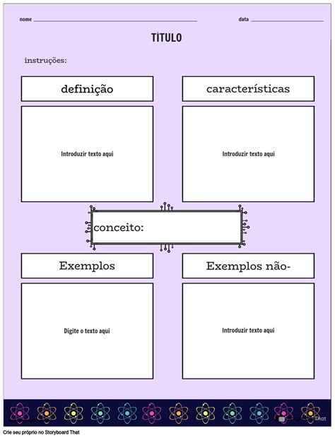 Frayer Modelo 15 Storyboard Por Pt Examples