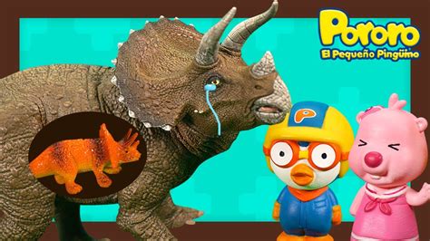 Pororo y Triceratops Canción de Juguete de Dinosaurio para niños